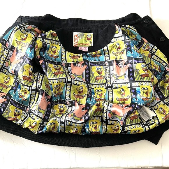 Jackets & Coats | Vintage Jh Design Spongebob Squarepants Nascar Jacket ...